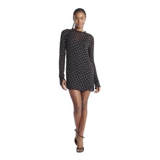 Dodo Bar Or Mini Kleid mit Swarovski - - Dresses - Damen - Schwarzk - XS