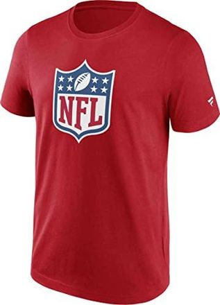Fanatics NFL Shield Primary Logo Graphic T-Shirt Couleur Rouge, rouge, L