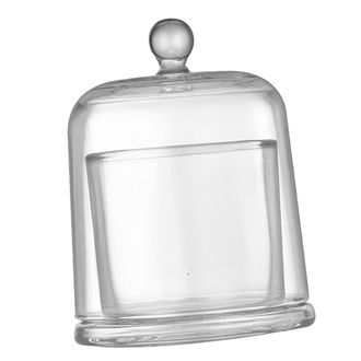 Garneck Kleine Glas Butterdose Mit Kuppel 120ml Luftdicht Transparent F&uuml;r S&uuml;&szlig;igkeiten Kerzen Oder Snacks F&uuml;r Zuhause Und Veranstaltungen