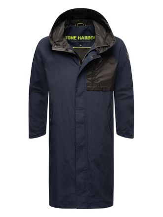 Stone Harbor Herren Regenjacke Zafaar lang geschnitten & wind- / wasserabweisend