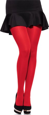 Merry Style Damen Mikrofaser blickdichte Strumpfhose plus size MS 162 60 DEN(Rot, XXXXL (65-72))