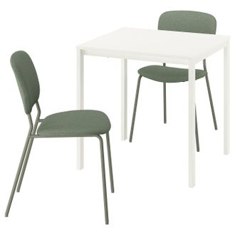 IKEA VIHALS / VIHALS Tisch und 2 St&uuml;hle