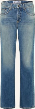 Cambio Cambio Straight Jeans Gini Long blau