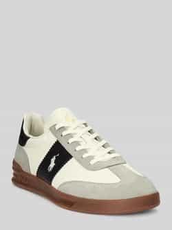 Polo Ralph Lauren Low Top Sneaker aus echtem Leder