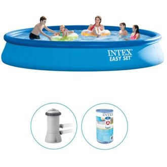 Intex Gartenerweiterungspool 457 x 84 cm 9-in-1 INTEX 28158