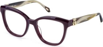 Just Cavalli Femme, Accessoires, Violet, Taille: 53 MM Vjc128V 09X6 Lunettes