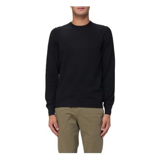 Tagliatore Marley Rundhals-Pullover - - Knitwear - Herren - Schwarzk - 2XL