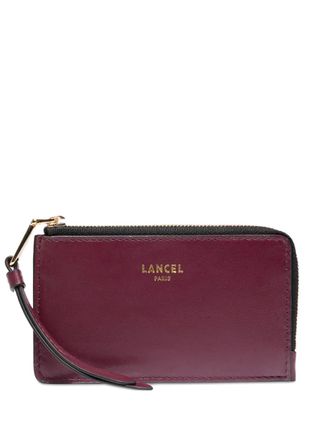 Lancel Kartenetui mit Rei&szlig;verschluss - Rot