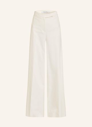 Max Mara Marlenehose Finish weiss