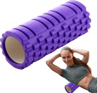 Generic Schaumstoffrolle f&uuml;r Tiefengewebe | Massagewerkzeug mit hoher Dichte f&uuml;r tiefe Gewebe und Triggerpunkte - Muskelerholungsrolle f&uuml;r Pilates und Yoga | 