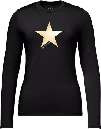Goldbergh Lumen Star Langarmshirt - - Sport - Damen - Schwarzk - S