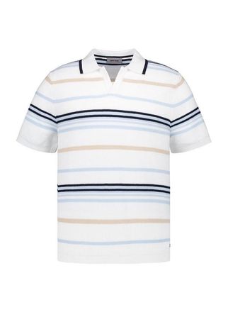 Pierre Cardin Herren Polo-Shirt multicolor gestreift