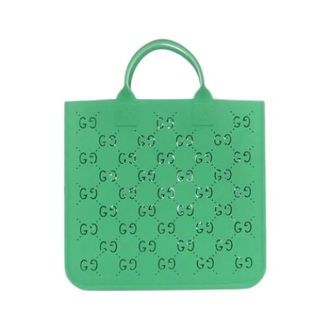 Gucci Pre-owned Vintage Tote Bag - - Pre-owned - Damen - Gr&uuml;n - ONE SIZE