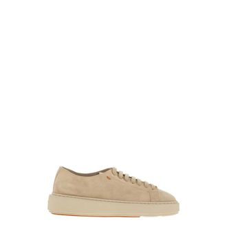 Santoni Suede Sneakers - - Shoes - Damen - Beige - 37 1/2 EU