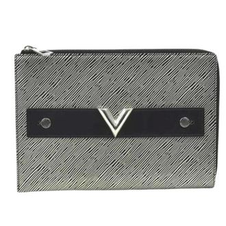 Louis Vuitton unisex, Pre-owned, Gris, Taille: ONE Size Sac clutch Pre-owned
