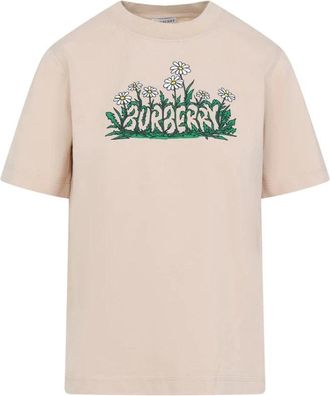 Burberry Femme, Tops, Rose, Taille: 36 FR T-Chemises