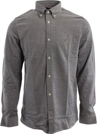 Tommy Hilfiger Homme, Chemises, Gris, Taille: XL Blouses