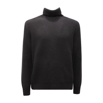 Hogan Woll-Rollkragenpullover - - Knitwear - Herren - Schwarzk - L