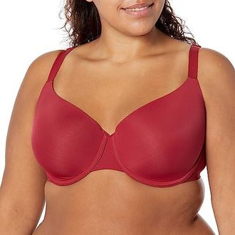 Amazon Essentials Soutien-Gorge à Couverture complète Femme, Lot de 2, Bordeaux, 120D