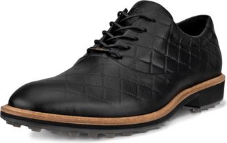 Ecco Herren M e wasserfeste stachellose Golfschuhe - Schwarz - UK 10