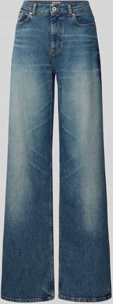 Kenzo Loose Fit Jeans mit Kontrastn&auml;hten