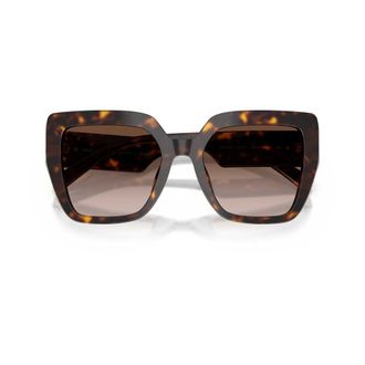 Dolce & Gabbana Femme, Accessoires, Brun, Taille: 54 MM Lunettes de soleil carr&eacute;es en ac&eacute;tate