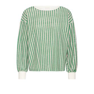 Ichi Ichi - Sweat Confortable Blarney - Femme - Blouses et Chemises - Vert - Taille: 42 FR