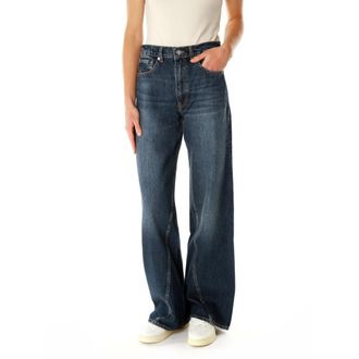 Anine Bing Brie Wide Leg High Rise Jeans - - Jeans - Damen - Blau - W24