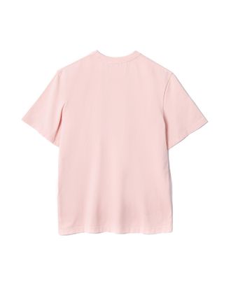 Rotate Embroidered Logo T-Shirt - Pink