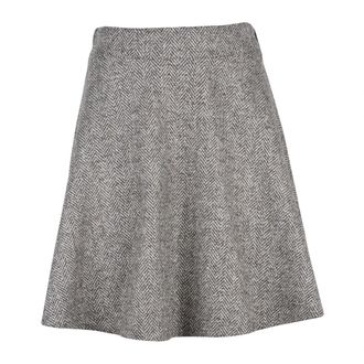 Brunello Cucinelli Mini ausgestellter Rock - - Skirts - Damen - Grau - S