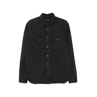 Tom Ford Long-sleeve Denim Shirt