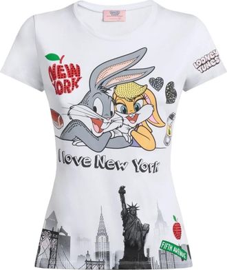 Braccialini Femme, Tops, Blanc, Taille: 38 FR T-shirt lt