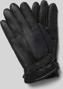 Barbour Handschuhe aus Rindsnappa mit Riegelverschluss