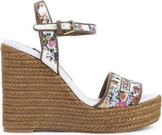 Dolce & Gabbana Femme, Chaussures, Multicolore, Taille: 36 EU Sandales compens&eacute;es