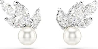 Swarovski Ginger Ohrringe - - Accessories - Damen - Wei&szlig; - ONE SIZE