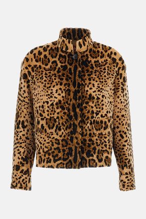 Max Mara Samtblazer Mit Print