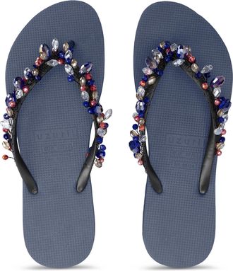 UZURII Slipper & Pantoletten - slipper Navy Blue Amazon - Gr. 35,5 (EU) - in Blau - f&uuml;r Damen