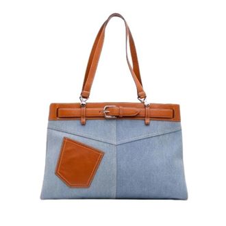 Dior Pre-owned Denim Tote Bag - - Pre-owned - Damen - Blau - ONE SIZE