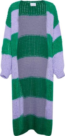 Noella Jagger Strick-Cardigan in Gr&uuml;n