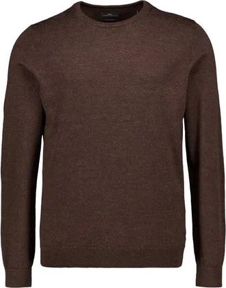 Fynch-Hatton Fynch-Hatton Herren Pullover braun unifarben