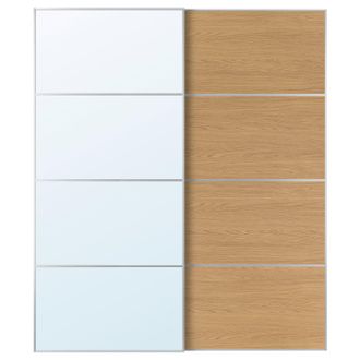 IKEA AULI / MEHAMN Schiebet&uuml;rpaar