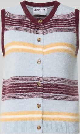 Jake*s Casual Regular Fit Pullunder mit Woll-Anteil