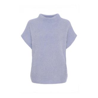 BTF-CPH Rundhals-Strickware - - Knitwear - Damen - Blau - L