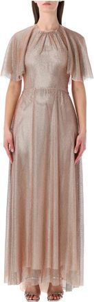 Alberta Ferretti Femme, Robes, Rose, Taille: 34 FR Rete Strass