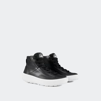 Canada Goose Ossington High-Top-Sneaker f&uuml;r Damen (Weiblich, Black, US 8.5)