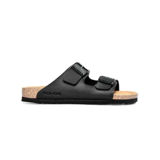 Rohde Schwarze Alba Damen Sandale - Bequem - - Shoes - Damen - Schwarzk - 42 EU