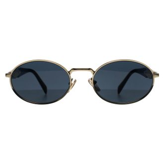 Prada PR65ZS ZVN09T blass gold dunkelgrau Sonnenbrille