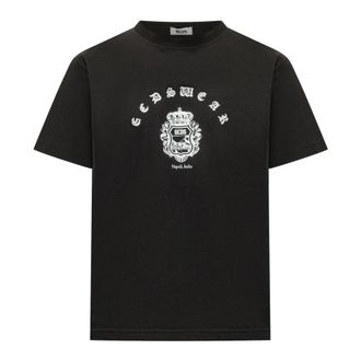 GCDS Stemma SS T-Shirt - - Tops - Herren - Schwarzk - XL