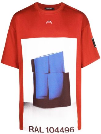 A-Cold-Wall* t-shirt &agrave; imprim&eacute; graphique - Rouge