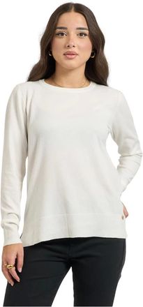 Yes-Zee YES Zee, Femme, Pulls, Blanc, Taille: 40 FR Pull en m&eacute;lange de viscose
